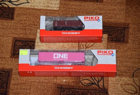 Ho Piko Set 2ks NÁkladnÍch VozŮ NovÉ PĚknÉ OriginÁly Piko Aukro