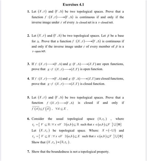 solved exercises 4 1 1 let x and y 4 be two