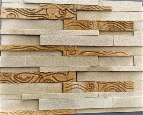 Decorative New Design Of Interior Wall Cladding Stone Tiles At Rs 100