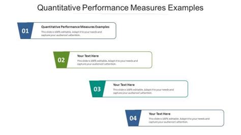 Quantitative Performance Measures Examples PowerPoint Presentation and Slides | SlideTeam