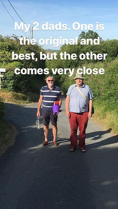 One Show S Alex Jones Pays Sweet Tribute To Her Two Dads Hello