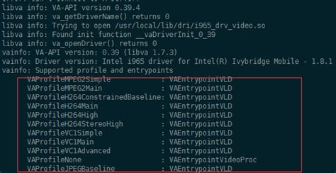 基于ffmpeg vaapi的硬件加速渲染技术 飞腾 d2000 ffmpeg硬件加速 vaapi csdn博客