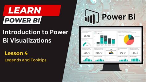 How to Use Legends and ToolTips in Power Bi - Lesson 4 (Learn Power Bi ...