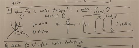 [calculus Using Triple Integrals] An Someone Explain To Me Why The Area For This Problem Is