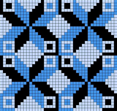 Classic Yet Intricate Unveiling The Knitting Grid Pattern