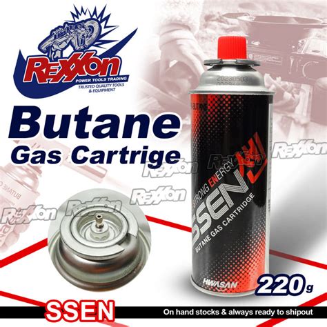 Butane Gas Cartridge Ssen Butane Rexxon Power Tools Trading Lazada Ph