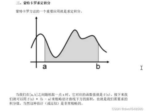 蒙特卡洛法求定积分方知道每个点的坐标怎么求积分 Csdn博客