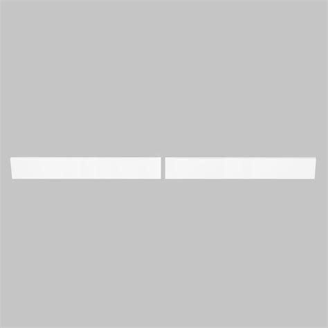 Tjamerican 72 In W X 0 75 In X 4 In Engineered White Marble Bathroom