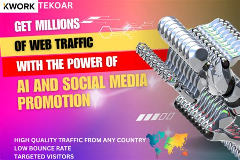 get millions of web traffic with the power of ai and social media for