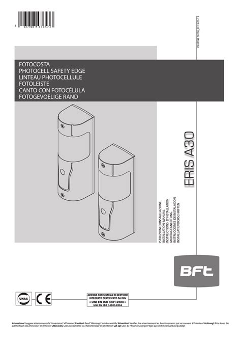 Wiring Diagram For Bft Photocells Wiring Diagram
