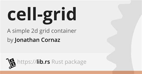 cell grid — rust 中的数据结构 lib rs