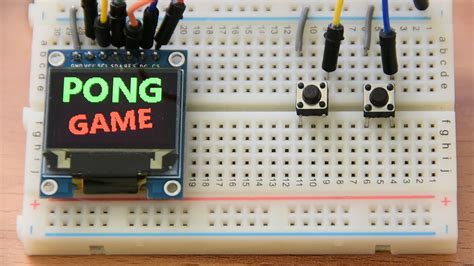 Arduino Pong Game Oled Display Structables