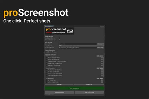 Protools Multi Device Screenshot Utilities Tools Unity Asset Store