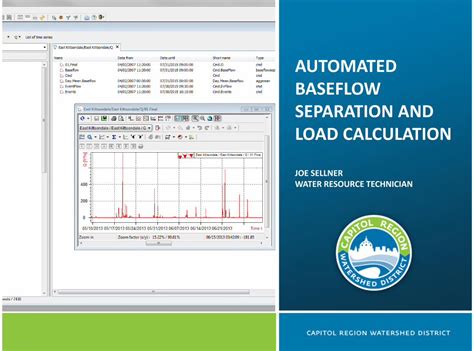 Pdf Automated Baseflow Separation And Load Calculation Dokumentips