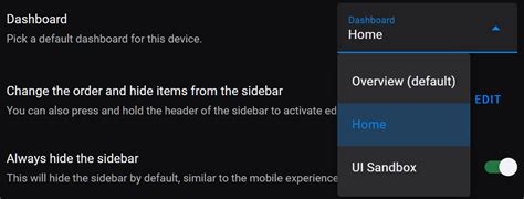 Default Dashboard Keeps Resetting To Overview Frontend Home Assistant Community