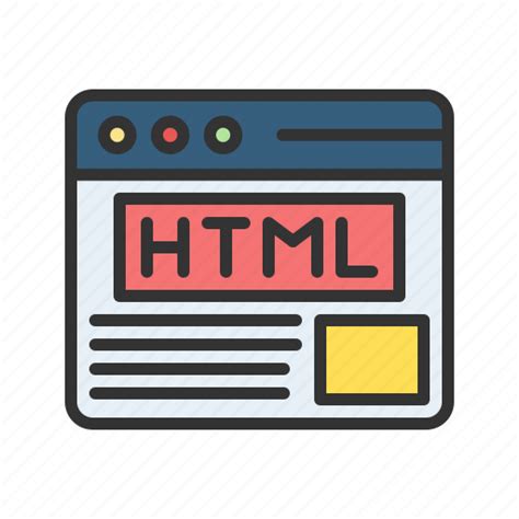 Html Seo Coding Programming Source Code Div Script Markup Icon