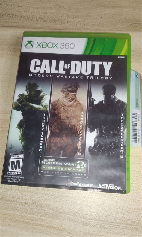 Call Of Duty Modern Warfare Trilogy Video Gaming Video Games Xbox