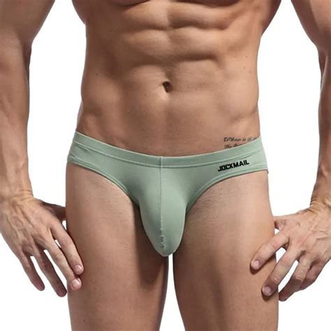 Shop Jockmail Skin Bulge Shower Briefs Real Jock Underwear Swimwear