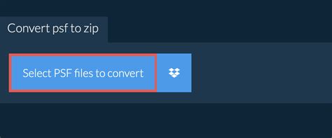 Convert PSF to ZIP Online. Quick, Secure & FREE! - ezyZip
