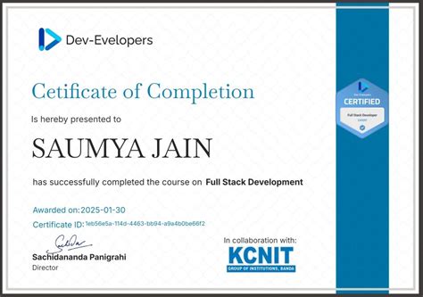 Mern Fullstackdevelopment Webdevelopment Techskills Saumya Jain