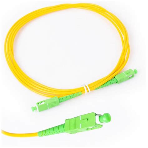 PATCHCORD ŚWIATŁOWODOWY GETFORT SM SC APC SC APC SIMPLEX 5M Sklep Opinie Cena Eltrox pl