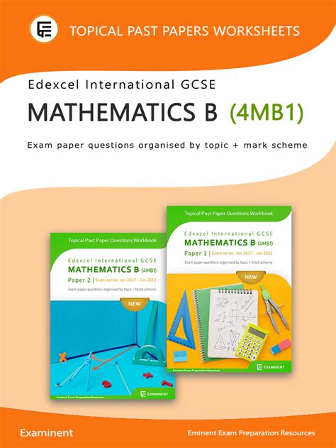 New 4mb1 Edexcel Igcse Maths B Past Papers By Topic