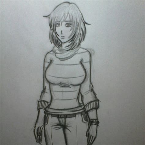 Adult Frisk Wip Undertale Fanart By Cashopeia On Deviantart