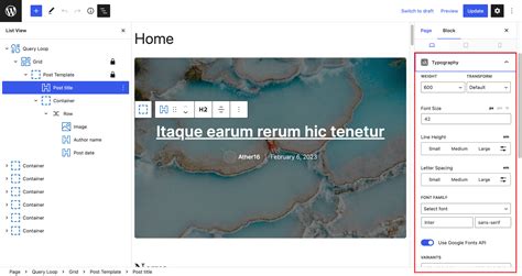 create beautiful and unique blog layouts with generateblocks in