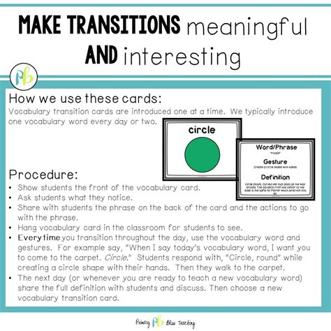 Geometry Shape Vocabulary Cards For First Grade Primary Bliss Teaching