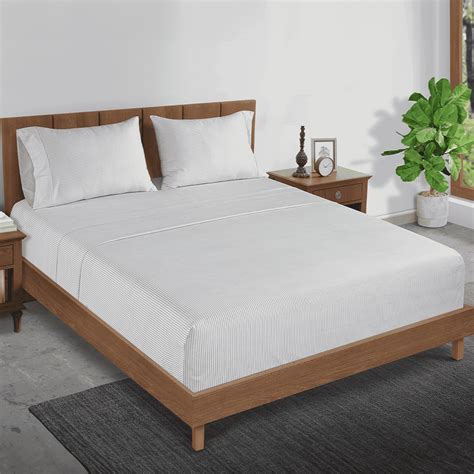 Casa Platino Queen Size Printed Bed Sheets 100 Brethable Cotton 4