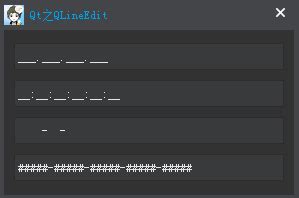 Qt Qlineedit Qlineedit Echomode Csdn
