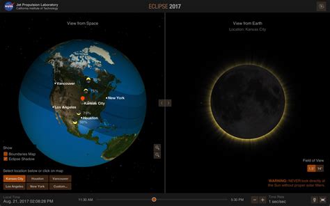 Visualize The Total Solar Eclipse With Nasas 3d App Space