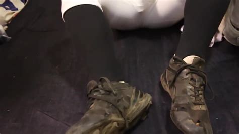 A Baseball Player Who Ejaculates As A Fountain With A Dirty Soccer