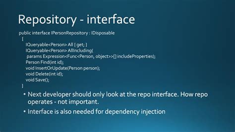Repository Pattern Andres Käver It Kolledž 20162017 Spring Ppt Download
