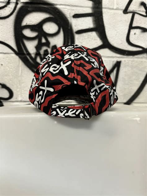 Sex Skateboards Camo 6 Panel Cap Black Slugger Skate Store