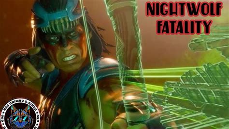 Nightwolf Fatality In Mk11 😈😈😈😈😈😈 Youtube