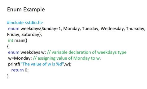 enum in c javatpoint