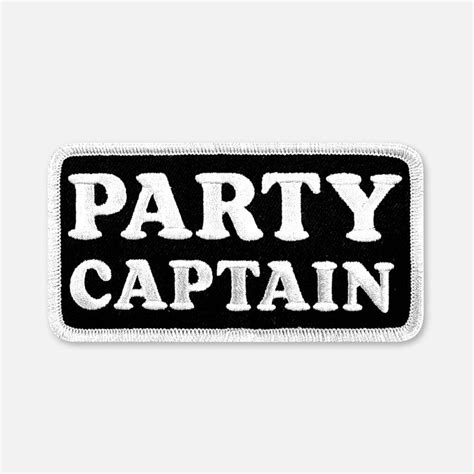 Party Captain Patch Webig Moto Co