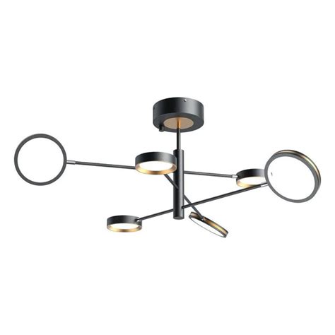 Умная люстра Yeelight C2103 Arowana Chandelier 6 head. Цвет: черно ...