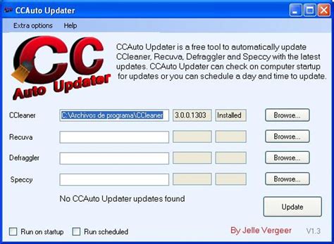 CCleaner Auto Updater Download