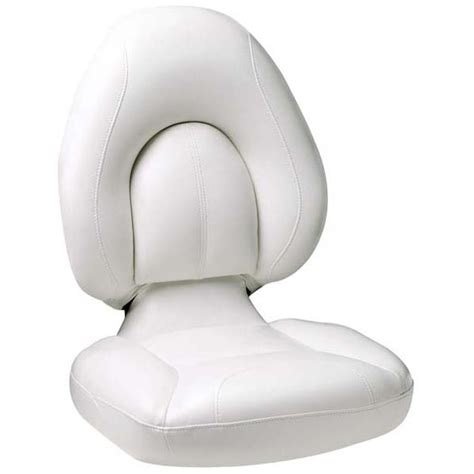 Attwood Centric Fully Upholstered Seat - Bright White Base Color