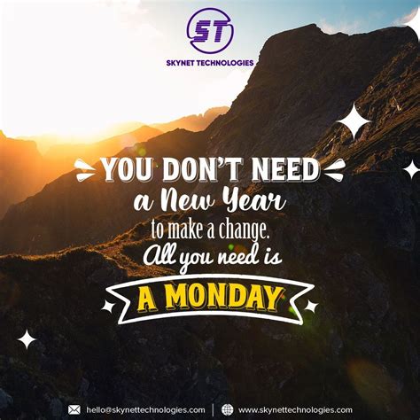 Skynet Technologies Usa Llc On Linkedin Mondaymotivation