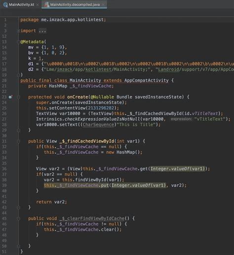 使用 Kotlin Android 扩展中的合成属性 Zack Zhang
