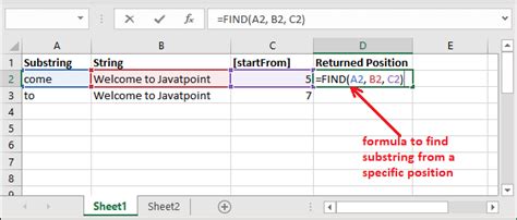 Excel Find函数极客笔记