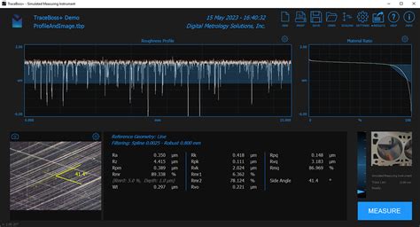 Software Combines Surface Roughness And Crosshatch Measurement And Analysis Metrology And