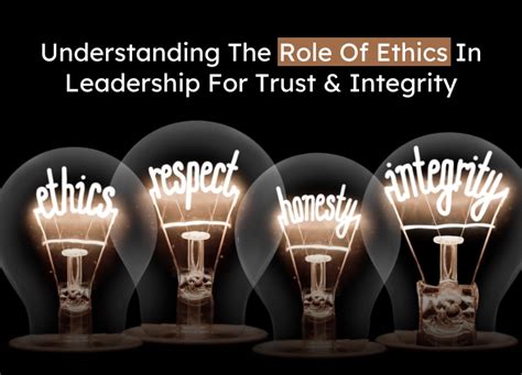 The Role Of Ethics In Leadership Building Trust And Integrity Kapable Blog