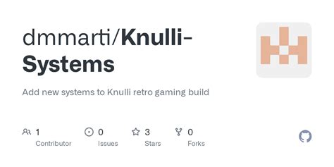 Github Dmmartiknulli Systems Add New Systems To Knulli Retro Gaming