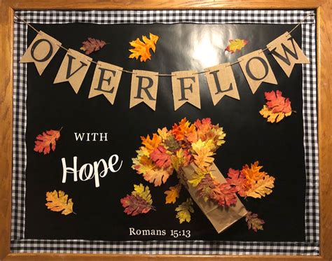 Fall Bulletin Board For Church Artofit