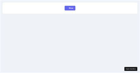 Primereactdemo Codesandbox