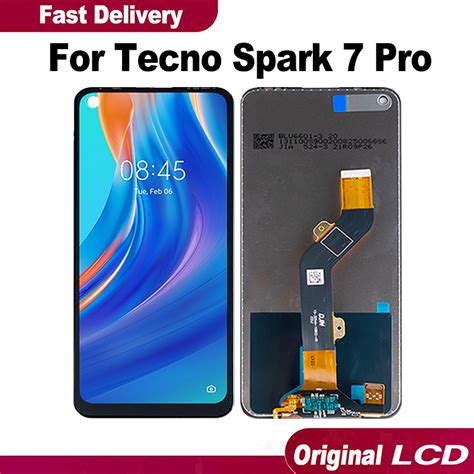 Tecno Spark 7 Pro Lcd Display Touch Screen Digitizer Assembly Replacement Shopee Philippines